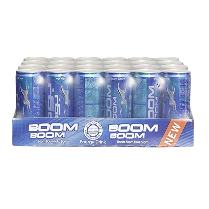 Boom Boom Energy Drink 250ml * 24 Cans – Nrgshop